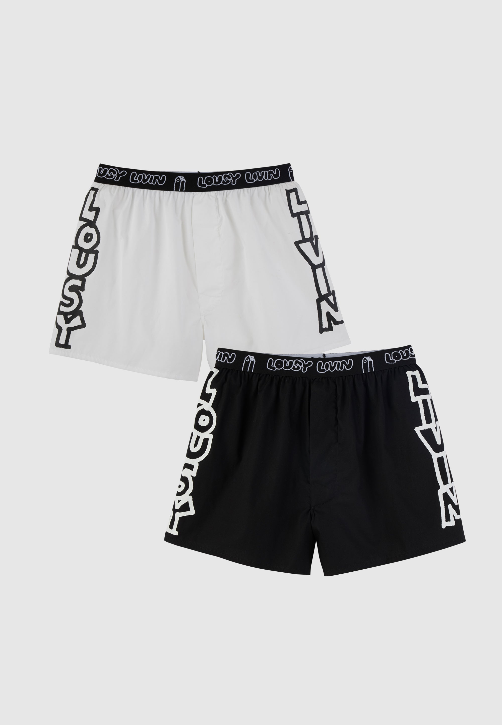 BOXER BRIEFS 2 PACK LOU BOXER – Lousy Livin
